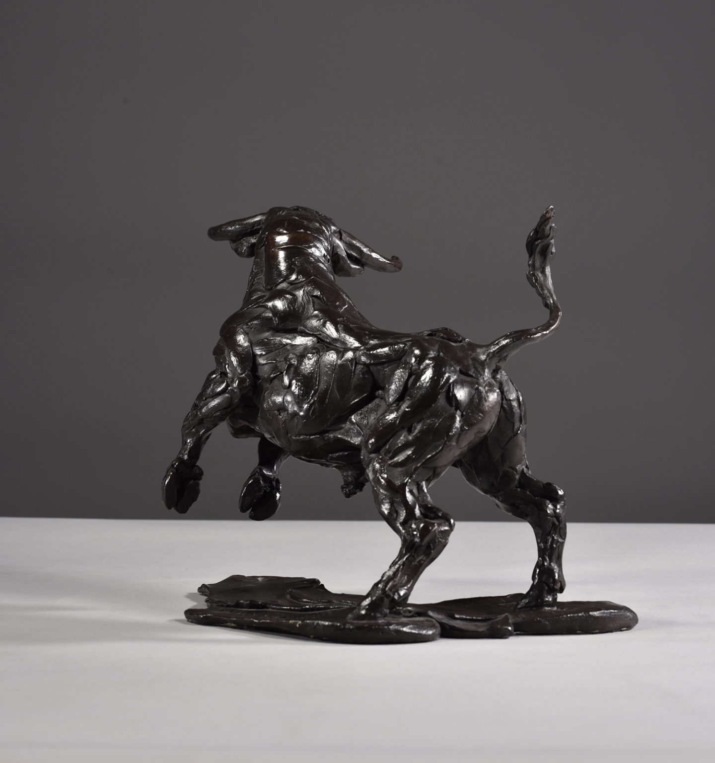 Bronze Bull Sculpture by Hamish Mackie