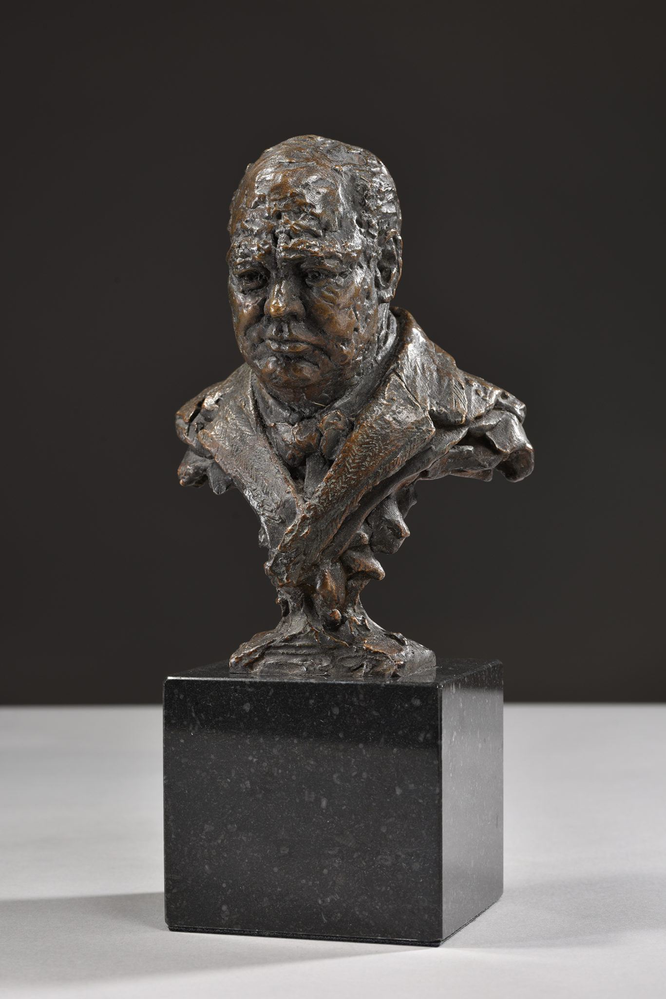 Sir Winston Churchill sculpture by Hamish Mackie