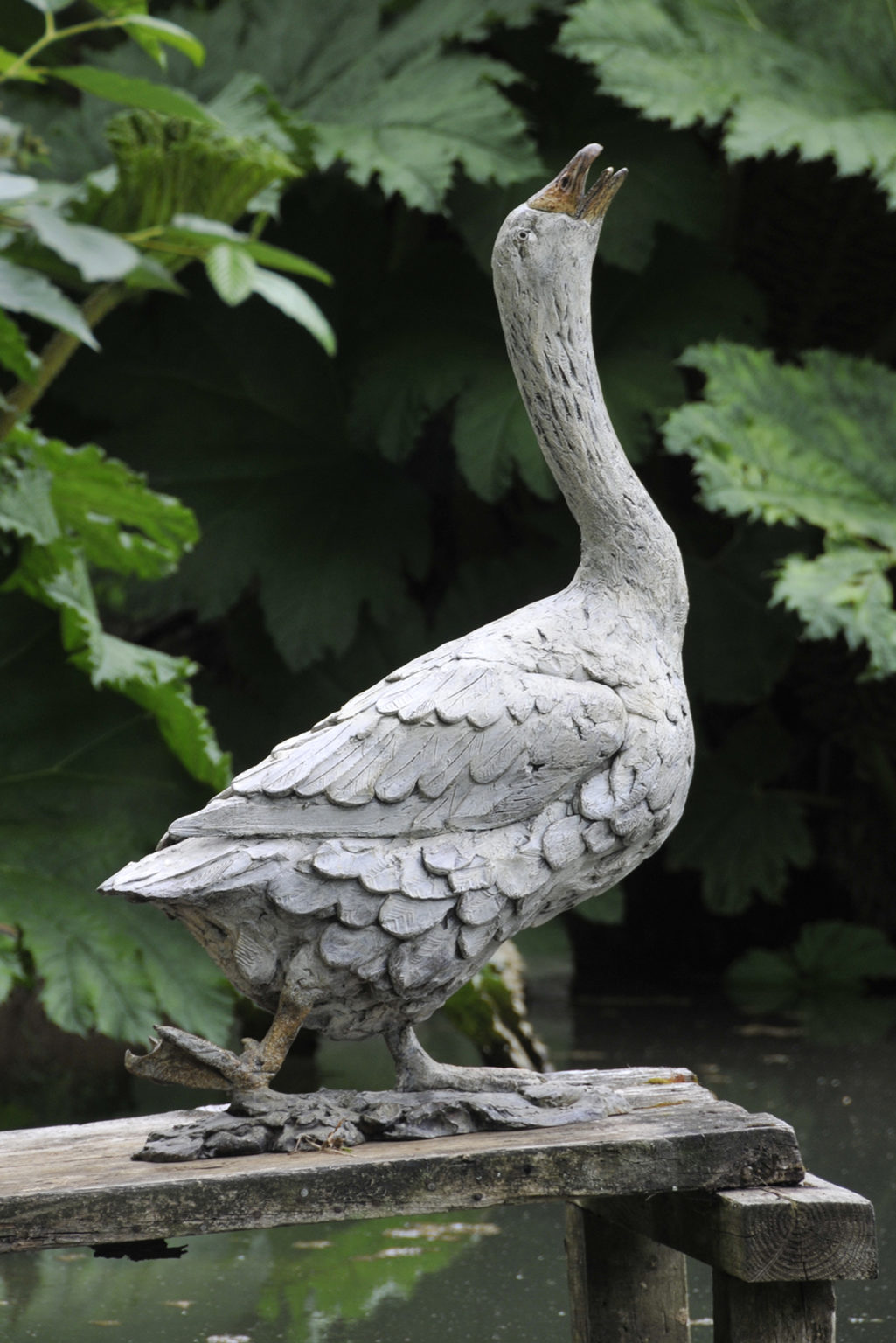 Hamish Mackie's bronze Goose sculpture