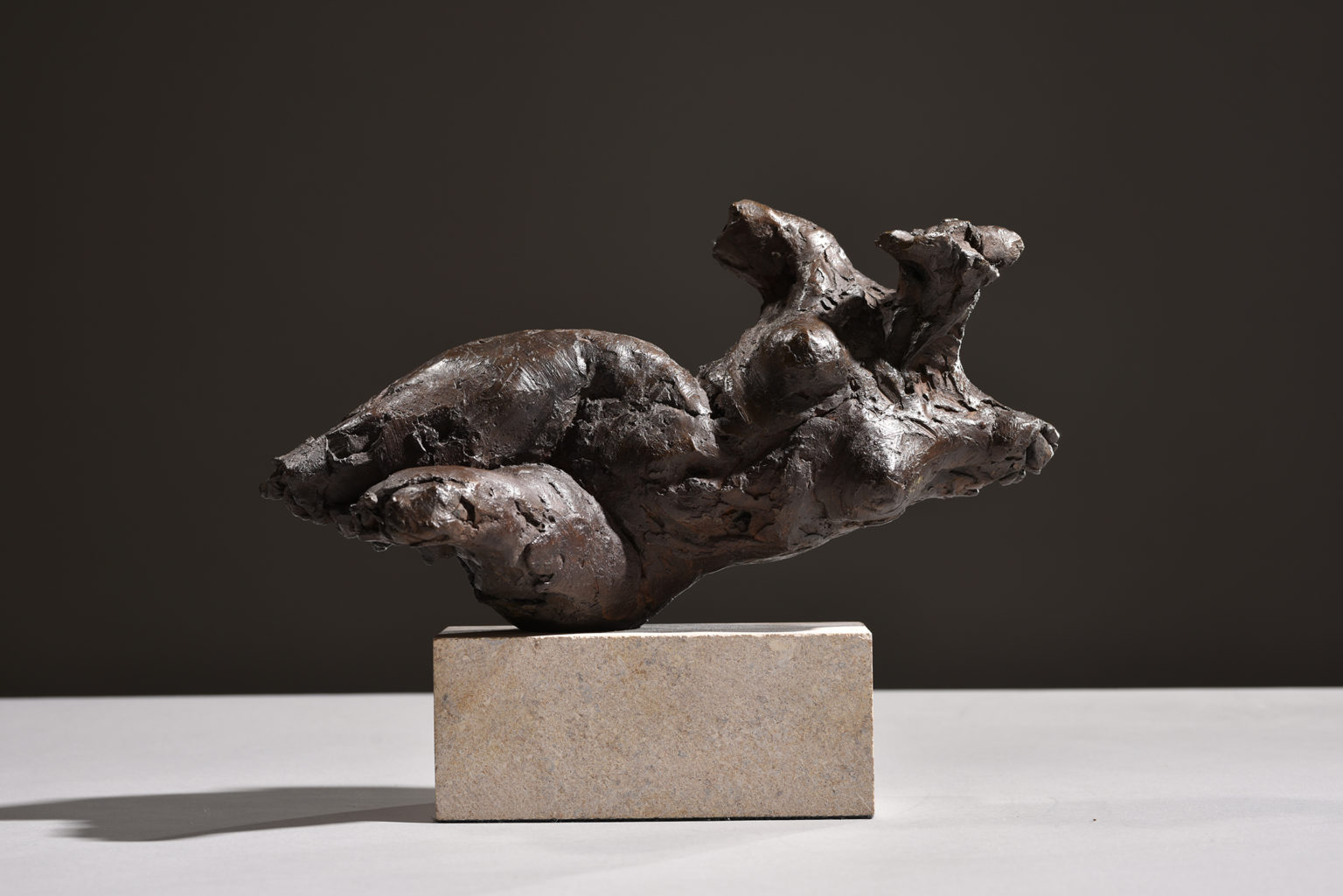 Nude sculpture of Torso Life Size 2020 by Hamish Mackie