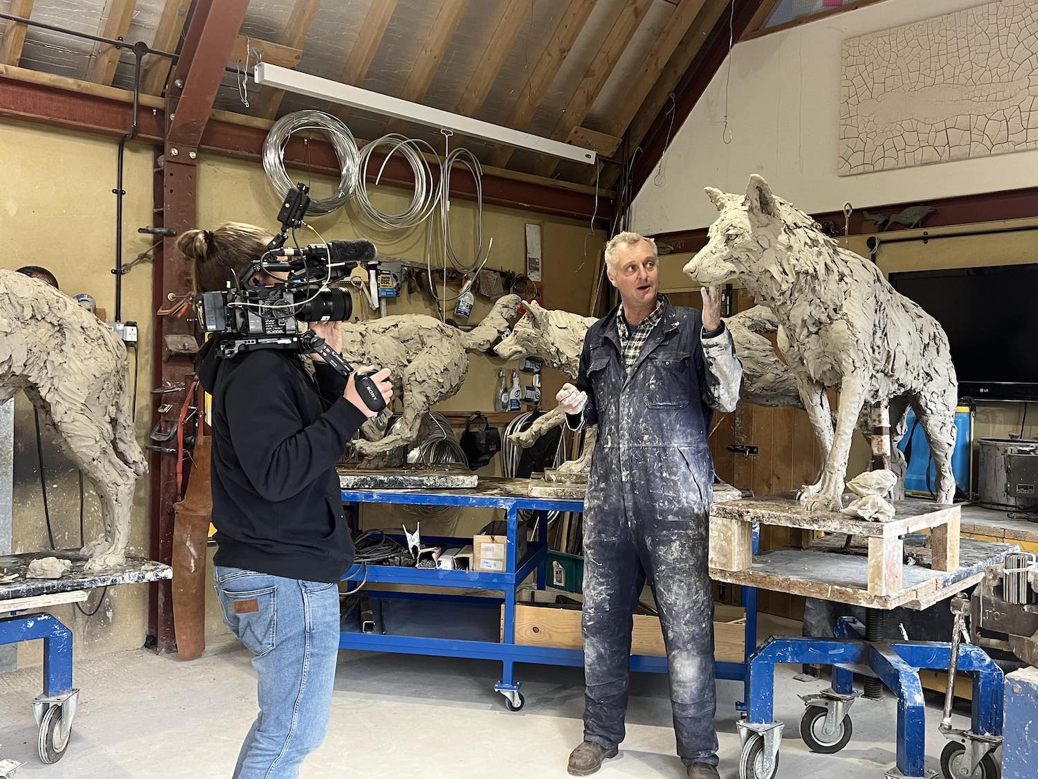 Meet the Sculptor - on film!