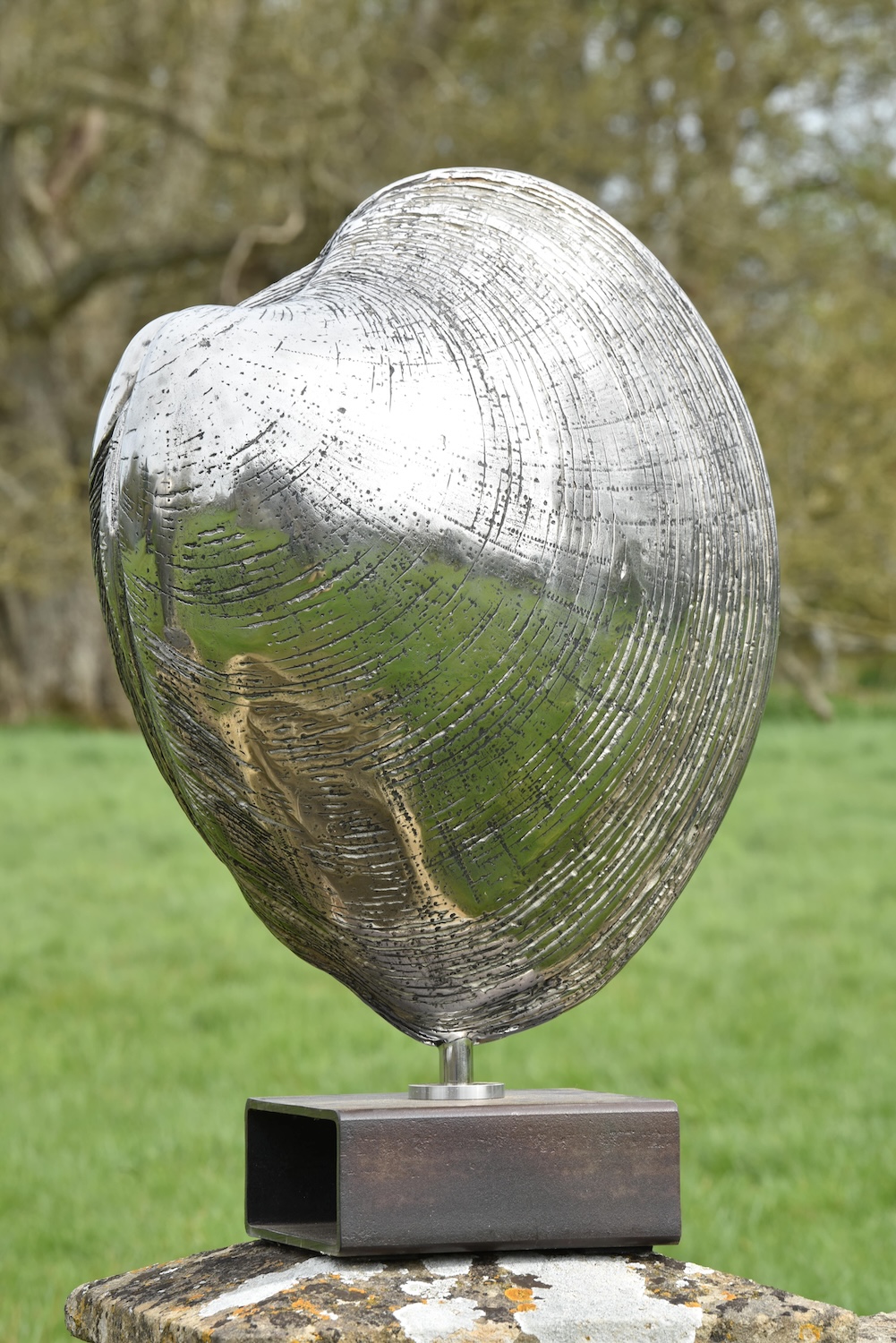 Hamish Mackie's new Quahog Clam sculpture
